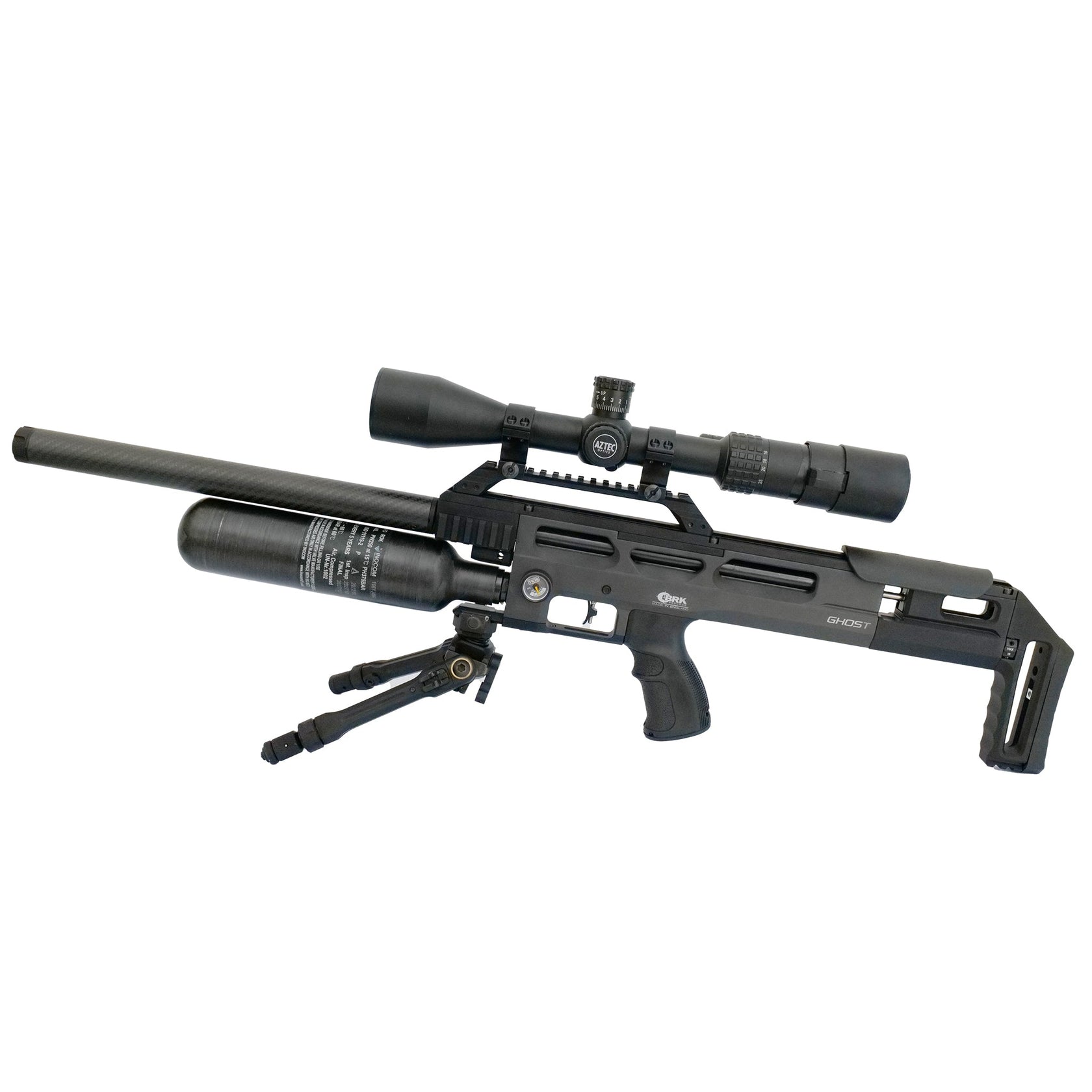 BRK Brocock Ghost Airgun | High Power, Multi-Caliber PCP Air Rifle ...