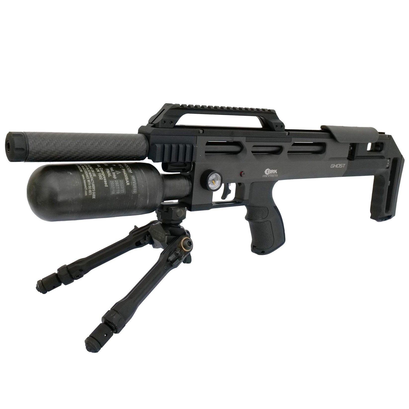 BRK Brocock Ghost Airgun | High Power, Multi-Caliber PCP Air Rifle ...