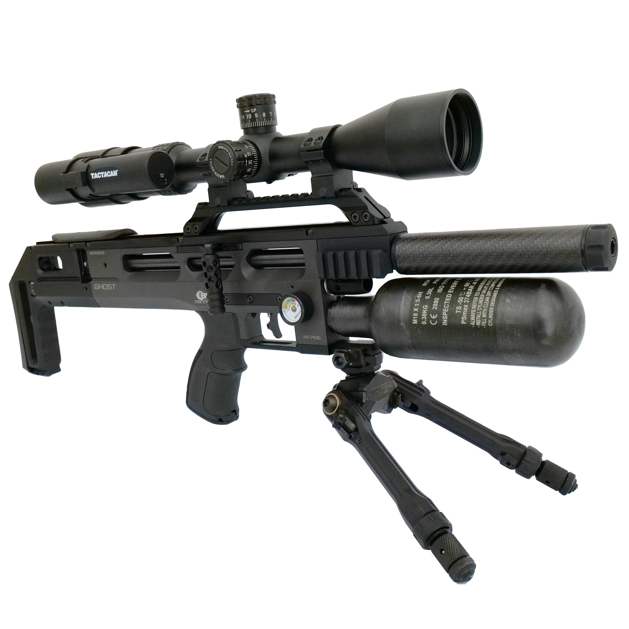 BRK Brocock Ghost Airgun | High Power, Multi-Caliber PCP Air Rifle ...