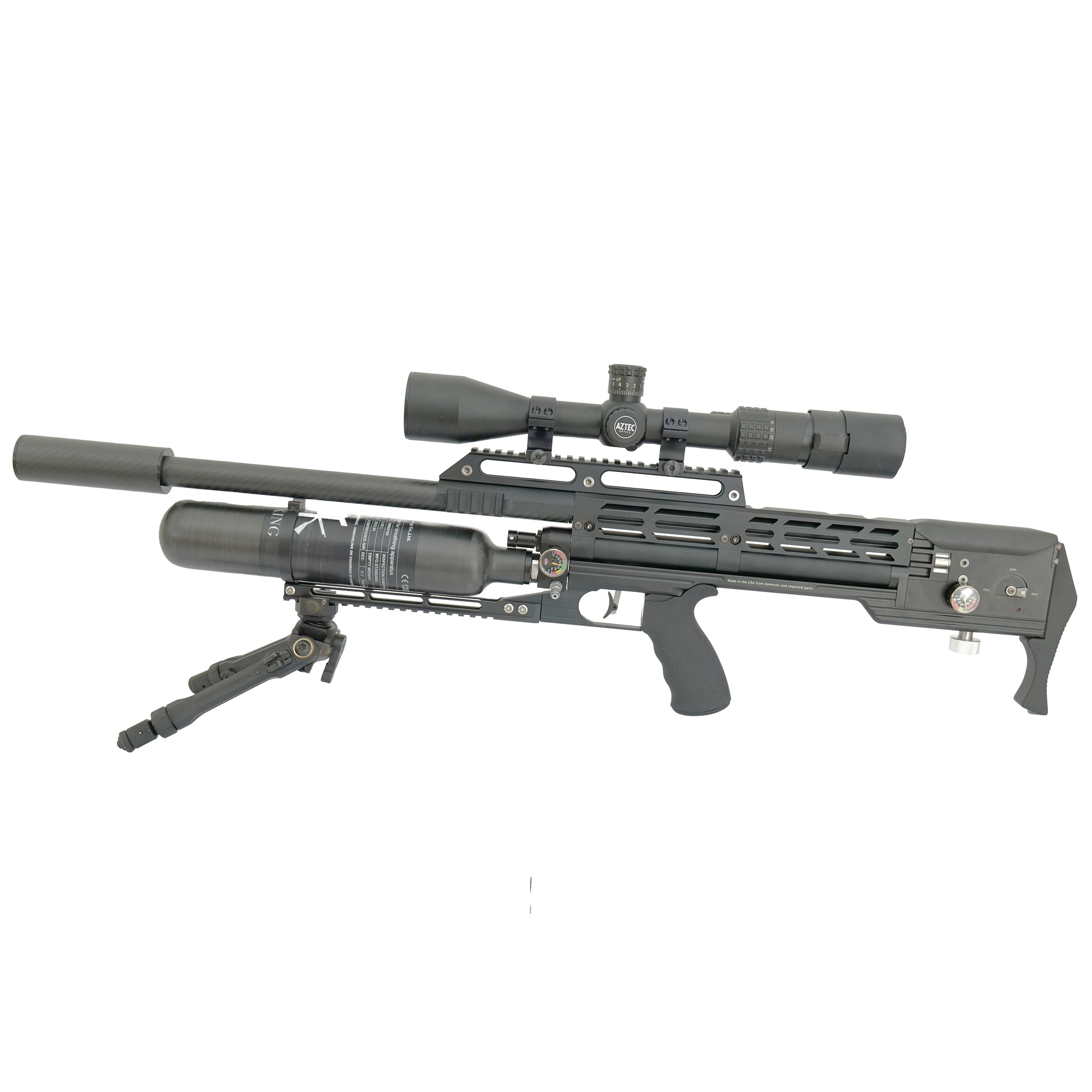 Western Airguns Sidewinder | Full Auto PCP Airgun | High Power Air ...