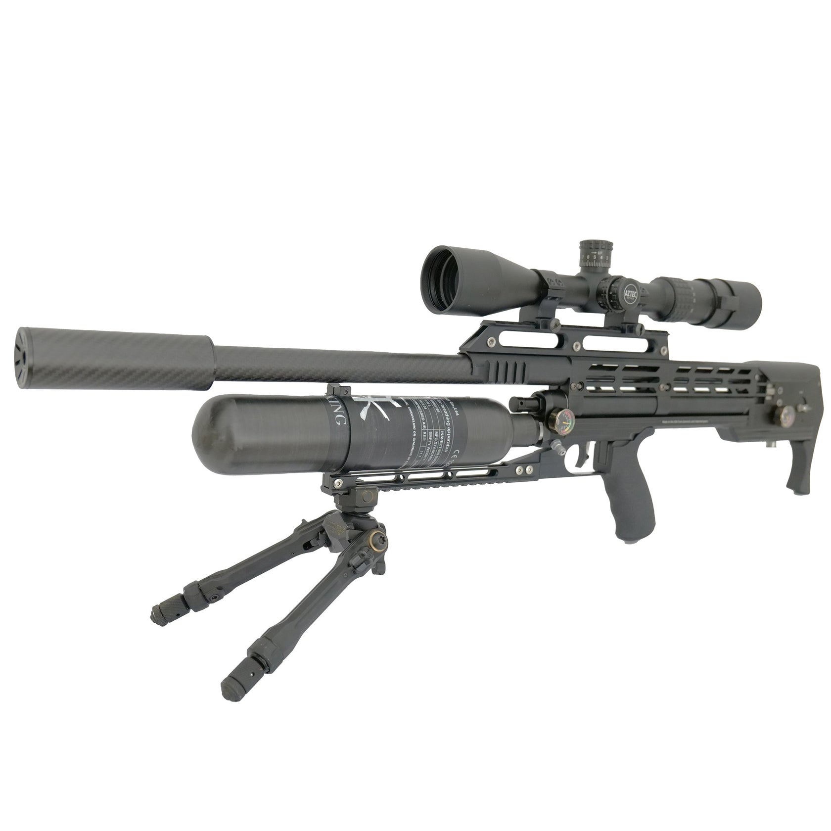 Western Airguns Sidewinder | Full Auto PCP Airgun | High Power Air ...